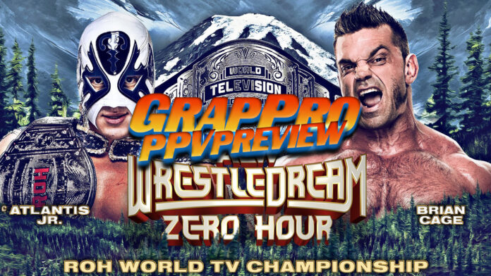 PPVPreview WrestleDream 2024: Brian Cage vs Atlantis Jr - GrapPro